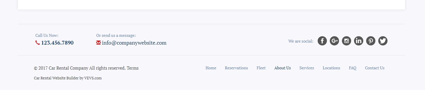VEVS Knowledge Base: Website Setup | Company Details | Version 2.1.0 VEVS Knowledge Base: Website Setup | Company Details | Version 2.1.0